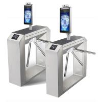 China IPS LCD Face Recognition Turnstile Camera With Attendance System for sale