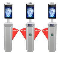 China IPS LCD Face Recognition Turnstile Camera With Attendance System for sale