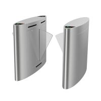 China Crowd Control Flap Barrier Gate Airport Turnstile For Luxury Gym for sale