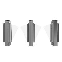 China Sliding Flap Barrier Turnstile Gate 304 Stainless Steel Access Control for sale