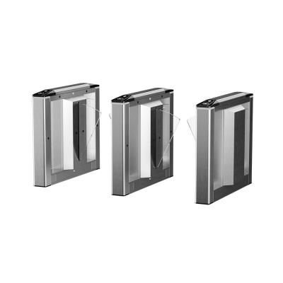 China 304 Stainless Steel Betractable Flap Turnstile Flap Gate Barrier for sale