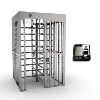 China Reliability Waist Full Height Turnstile Gate 304 Stainless Steel For Versatility for sale