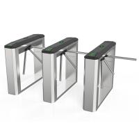 China Automatic High Security Turnstile Gate RFID QR Code Reader Tripod Turnstile For Entrance for sale