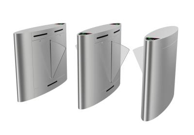 China QR Code Reader Auto Access Control Turnstile Gate Flap Barrier for sale