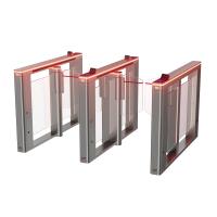 China 1500*120*990mm Speed Gate Turnstile With Incremental Quadrature ABZ Encoder for sale