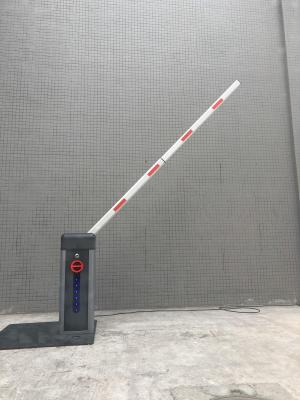 China Silver Automatic Boom Barrier Stainless Steel with DC Brushless Motor IP54 for sale