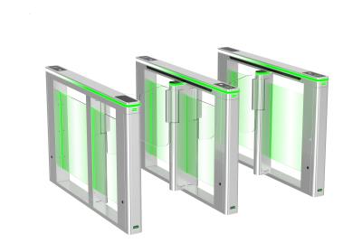 China AnKuai DC Brushless Motor Slim High Speed Gate Turnstile Barrier For Railway Station for sale