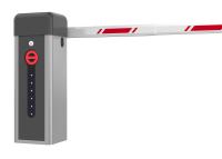 China Automatic Speed Barrier Gate Black and Grey Cabinet Color DC24V Brushless Motor  for Parking Entrance for sale