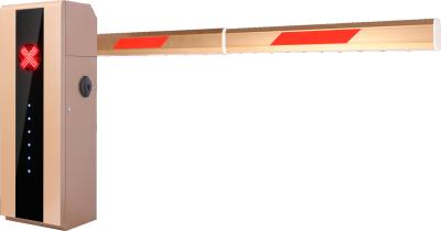 China DC24V Servo Motor Parking Lot Barrier with 1-6m Max Arm Length and CE Certification for sale