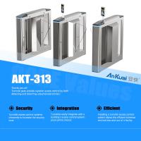 China Ultra-Secure Durable Speed Flap Barrier: Card-Scan Metro Flap Gates for sale
