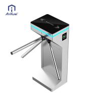 China Tripod Turnstile Gate with 20~40 Persons/min Speed 550mm Passage Width and AC110~220V Power Supply for Secure Access Control for sale