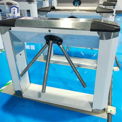 China 304 Stainless Steel Vertical Tripod Turnstile with RFID Access Control and Anti-Tailgating Security Gate for sale