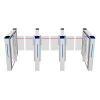 China Auto BLDC 50W Swing Barrier Turnstile with 0.8s Ultra-Fast Response and Bi-Directional Passage for Anti-Tailgating Protection for sale