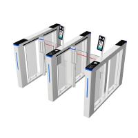 China Auto BLDC 50W Swing Barrier Turnstile with 0.8s Ultra-Fast Response and Bi-Directional Passage for Anti-Tailgating Protection for sale