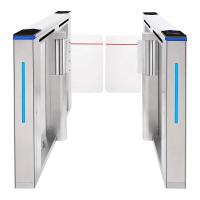 China Passage Speed 40 to 60 People per Minute Security Barrier Turnstile Powered with 220V 10 Percent 50Hz Power Supply Ensuring Access Flow for sale