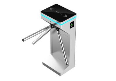 China RS485 Communication Enabled Tripod Turnstile Gate Featuring Passing Speed of 40 Person per Minute and Power Voltage of 50Hz for Entry for sale