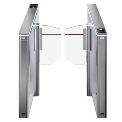 China Power-off Free Travel Speed Gate Turnstile with Passage Speed 40-60 Persons per Minute and Temperature Range Minus 25 to 75 Degrees Celsius for sale