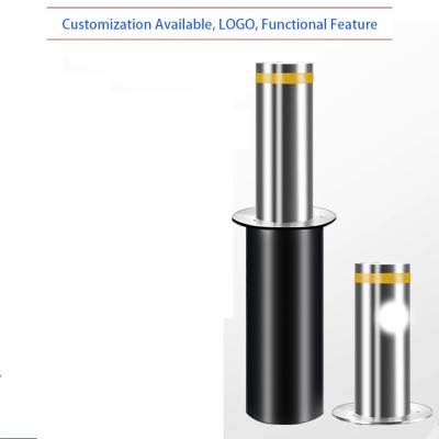 China Flange thickness 10mm Hydraulic Retractable Bollards Offering Close speed 3S and Buried depth 1105mm Designed for Vehicle Control for sale