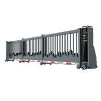 China Industrial Automatic Sliding Gate Opener with DC24V Motor and Aluminum Alloy Construction Featuring LED Screen Display for sale