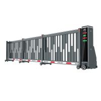 China Industrial Automatic Sliding Gate Opener with DC24V Motor and Aluminum Alloy Construction Featuring LED Screen Display for sale