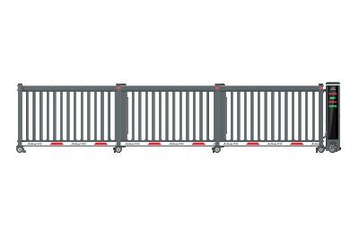 China Metal Detector Gate Built with High Strength Aluminum Alloy Profiles and Corrosion Resistant Coating for Durability for sale