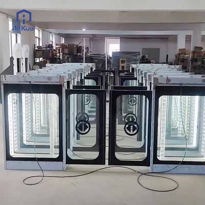 China Tempered Ceramic Fritted Glass Platform Screen Door Silk Screen Painted Coating Railway Station Safety Door Automatic Barrier for sale