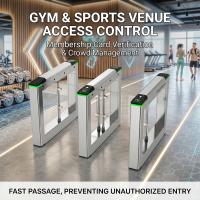 China Stainless Steel Swing Turnstile Gate for Membership Access Control Crowd Management in Gyms/sports Venues for sale