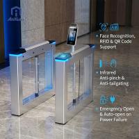 China Stainless Steel Swing Turnstile Gate for Gym/Fitness Center Access Control and Preventing Unauthorized Entry for sale
