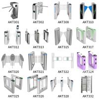 China Stainless Steel Swing Turnstile Gate for Gym/Fitness Center Access Control and Preventing Unauthorized Entry for sale