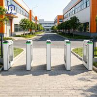 China Multi-lane Outdoor Stainless Steel  Swing Turnstile Gate with Anti-tailgating & Face Recognition for sale