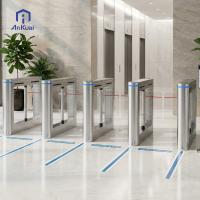 China AKT321 Swing Turnstile Gate for Office Building/hotel Lobby with Stainless Steel Housing Transparent Acrylic Arms for sale