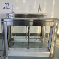 China AKT321 Swing Turnstile Gate for Office Building/hotel Lobby with Stainless Steel Housing Transparent Acrylic Arms for sale