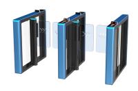 China Durable SUS304 Stainless Steel Pedestrian Swing Turnstile, Built with 220V±10% 50Hz Power Supply System for sale