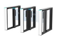 China Corrosion-resistant SUS304 Stainless Steel Swing Barrier Turnstile | Universal Mains AC Power Compatibility for sale