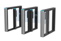 China Corrosion-resistant SUS304 Stainless Steel Swing Barrier Turnstile | Universal Mains AC Power Compatibility for sale