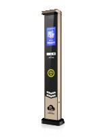 China P823 LPR Parking Terminal with 5MP Camera 10.1-inch HD Outdoor LCD and Dynamic QR Display for sale