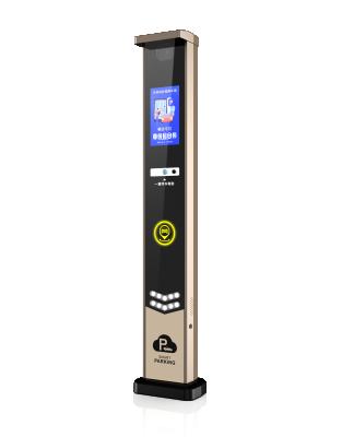 China P823 LPR Parking Terminal with 5MP Camera 10.1-inch HD Outdoor LCD and Dynamic QR Display for sale