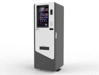 China Ankuai AK8208G 120W IP54 Indoor Parking Payment Terminal with License Plate Recognition and Safe Box for sale