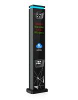 China AK-P828-SP IP68 LPR Parking Access Terminal with 5MP HD Camera and 4-line LED Display for sale