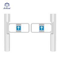 China Automatic Supermarket Swing Turnstile Pedestrian Gate for Shopping Mall and Retail Security for sale