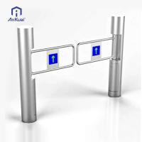 China Commercial Supermarket Swing Turnstile Pedestrian Gate with Smart Access Control System Solution for sale