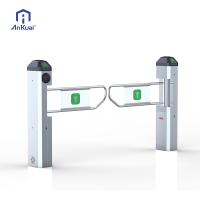 China Passing Speed 40 persons per minute 2 Way Operation Direction Steel Swing Barrier Gate Turnstile Infrared Remote Control Automatic Security for Supermarket Entry for sale