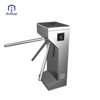 China 304 Stainless Tripod Turnstile Gate RFID Fire Safety Arm Drop for Gym Office Stadium Saudi Arabia Dubai Project Supplier for sale