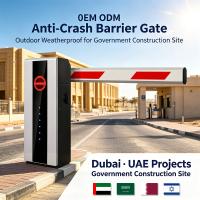 China OEM ODM Anti-Crash Barrier Gate Outdoor Weatherproof for Government Construction Site Middle East Dubai UAE Projects for sale