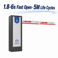 China CE Certified Automatic Straight Arm Parking Barrier Gate with Obstacle Detection for Secure Parking Access Management for sale