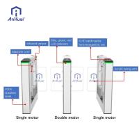 China Single Swing Barrier with QR Code and API for Gym Stadium Playground and Outdoor Festival Pedestrian Access Control System for sale