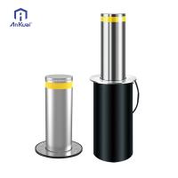 China Hydraulic Rising Bollard 304 Stainless IP67 Waterproof Anti-Collision for Government Embassy Commercial Saudi Arabia GCC for sale