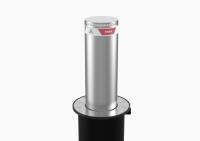 China Hydraulic telescopic bollards with reinforced flange structure, ultra-quick lowering speed, deep bury mounting, dedicated to traffic vehicle restriction control for sale
