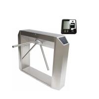 China Moisture-resistant stainless steel tripod turnstile gate, standard alternating current power supply, engineered for orderly pedestrian traffic for sale