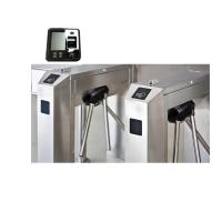 China Moisture-resistant stainless steel tripod turnstile gate, standard alternating current power supply, engineered for orderly pedestrian traffic for sale